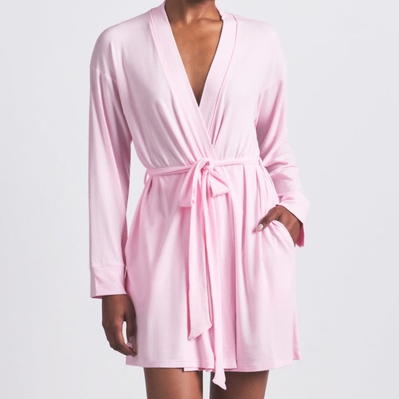 SKIMS | Intimates & Sleepwear | Skims Soft Lounge Robe Cherry Blossom ...